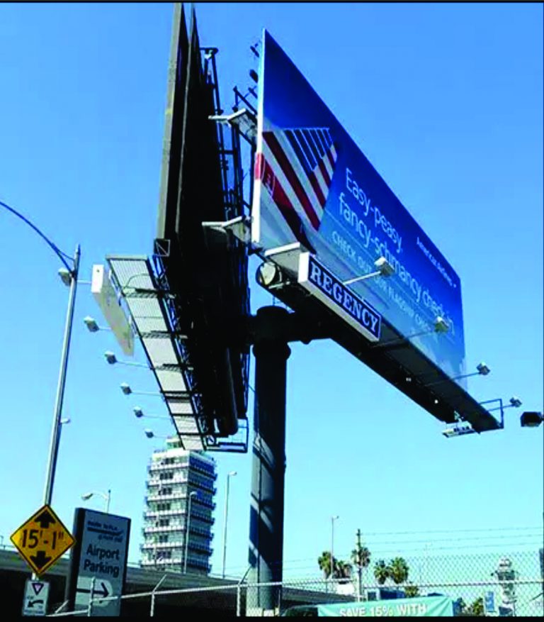 V-Shape Advertising Unipole Billboard | billboard manufacturing ...