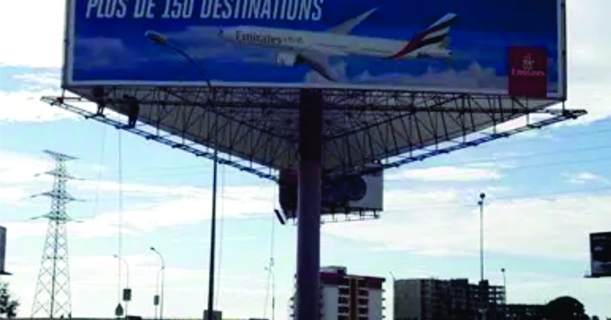 Trihedron Unipole Outdoor Billboard | billboard manufacturing ...